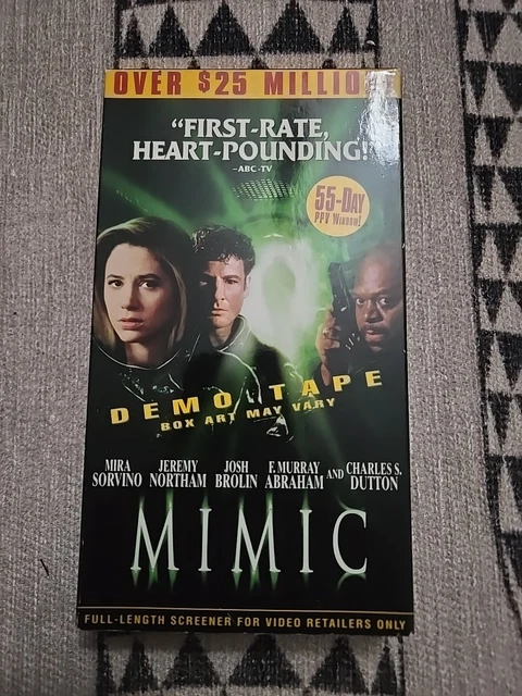 MIMIC (VHS, 1998) Demo Tape Screener Tape *Rare* £19.00 - PicClick UK