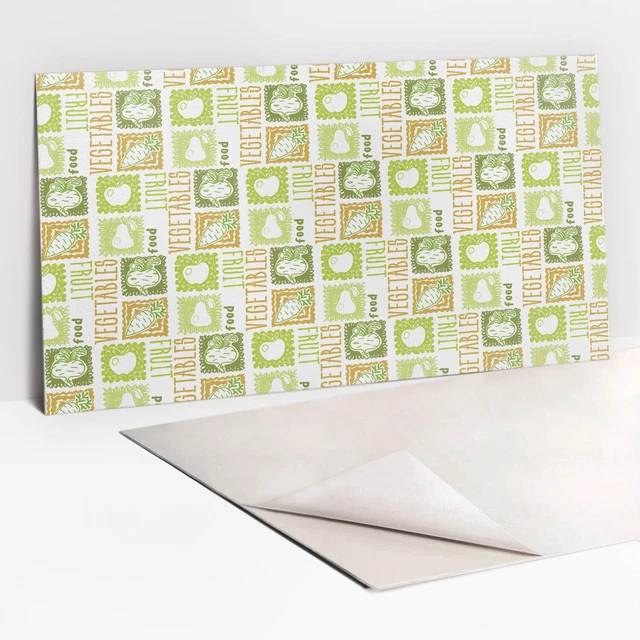 REVÊTEMENT POUR MURS de Cuisine en PVC-Vinyle Gemüse Und Früchte EUR 39 ...