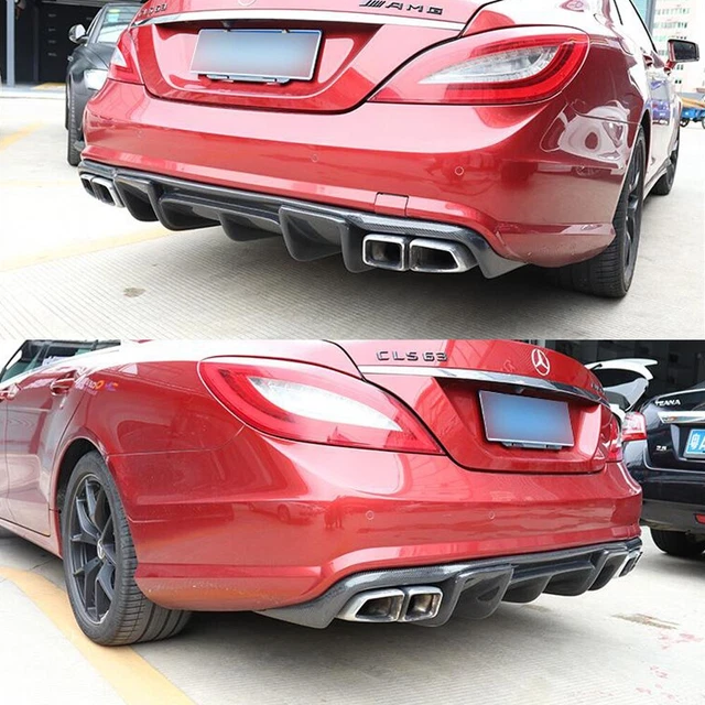REAR DIFFUSER FOR Mercedes C218 CLS63 AMG 2011-2017 carbon bumper ...