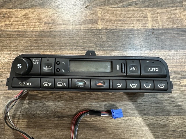 CLIMATE CONTROL MODULE Jaguar XK8 XKR 1996-2002 AC Defrost LJA7690AB ...