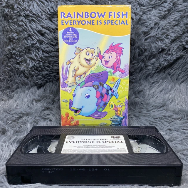 RAINBOW FISH: EVERYONE is Special VHS Tape 2001 Animated Kids Show ...