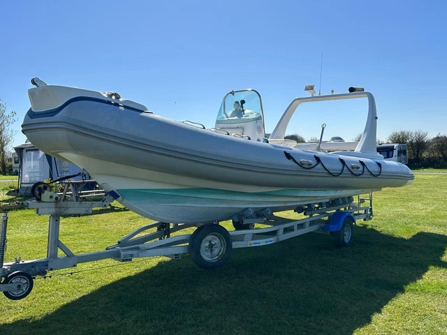 6 METER RIB boat with 140hp suzuki £18,450.00 - PicClick UK