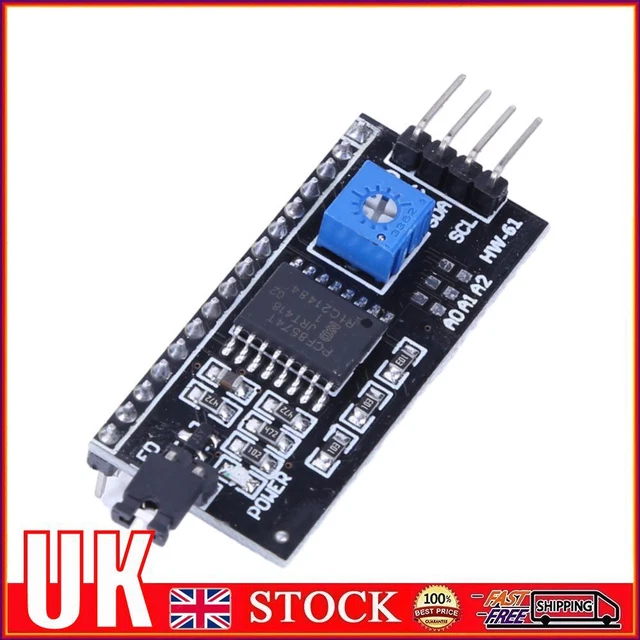 PCF8574 LCD ADAPTER Converter Module IIC I2C LCD1602 2004 Convenient ...