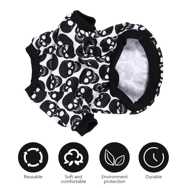 PET CLOTHES PARTY Costume Cartoon Small Pets Wear Hoodies Dog Pirate ...