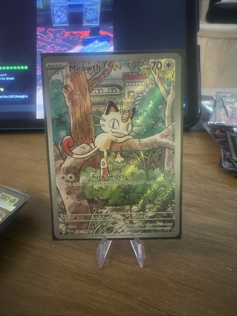MEOWTH #106 POKEMON Phantasmal Flames £20.64 - PicClick UK