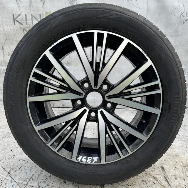 VW GOLF MK7 LCI GENUINE ALLOY WHEEL RIM 16' 6.5Jx16H2 ET46 TYRE 205x55 ...