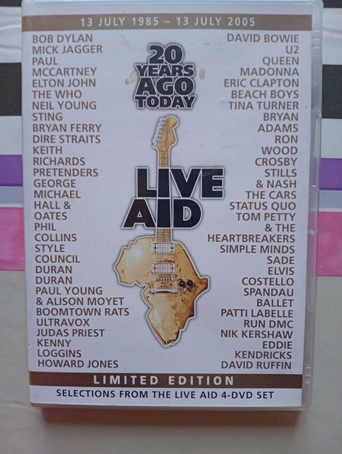 LIVE AID: 20 Years Ago Today | Good Condition £3.28 - PicClick UK
