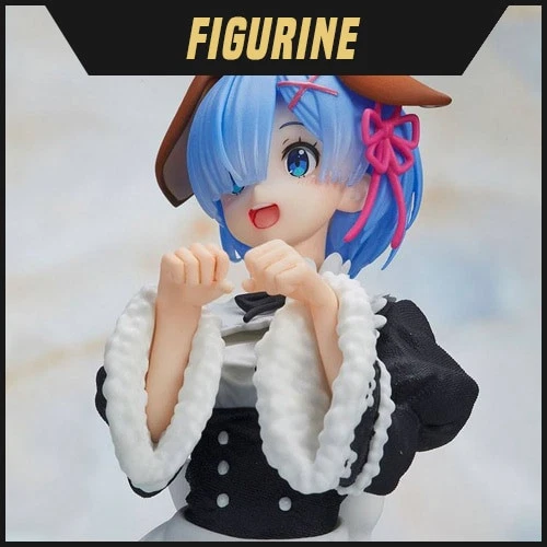 FIGURINE - RE:ZERO - Coreful Rem Memory Snow Dog EUR 25,00 - PicClick FR