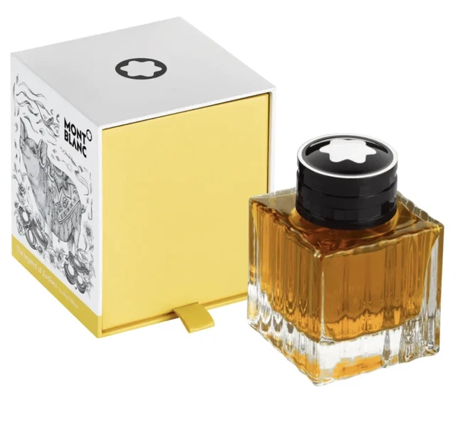 MONTBLANC FOUNTAIN PEN NIB Sealed Ink Bottle 50ml Legend of Zodiacs Pig ...