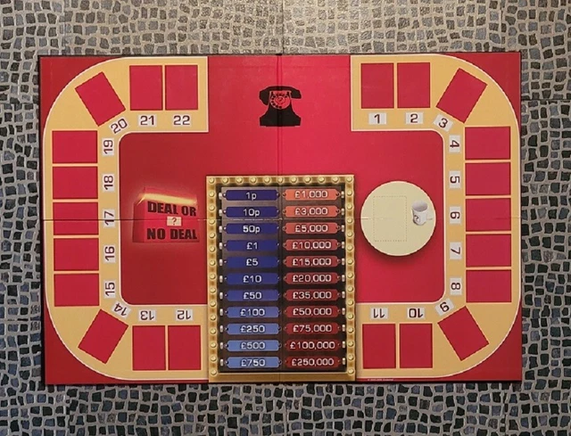 DEAL OR NO Deal Replacement Playing Game Board By Drummond Park £8.00 ...