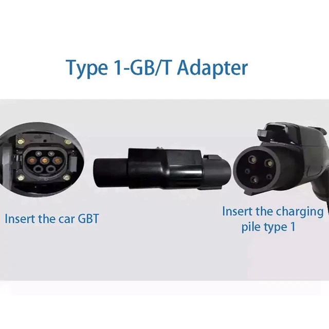 TYPE1 TO GBT Adapter 32A 1P/ This Adapter Use to GBT Electric Car ...