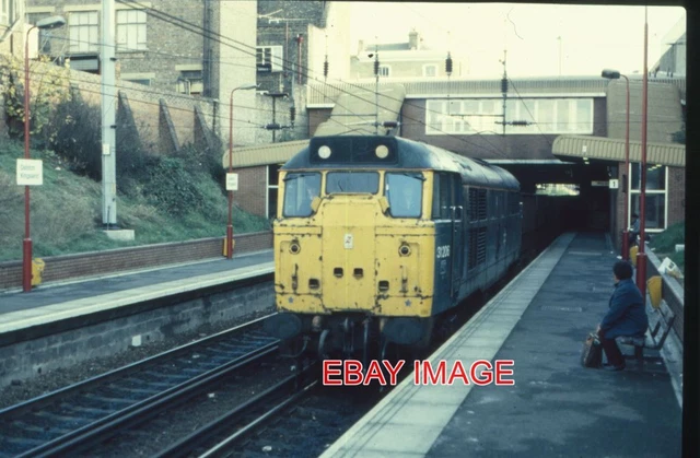 ORIGINAL 35MM SLIDE CLASS 31 LOCO NO 31206 AT PALSTON STATION 11/86 £4. ...