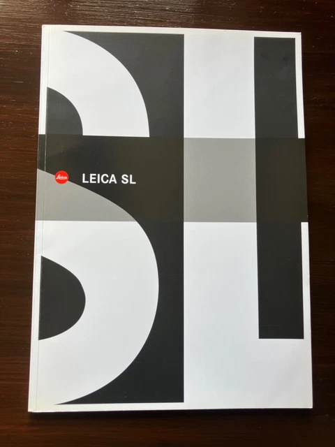 LEICA SL SYSTEM brochure brochure in English, like new £16.59 - PicClick UK