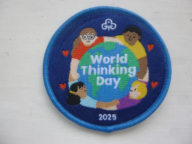 WORLD THINKING DAY 2025 Guiding Badge £2.54 - PicClick UK