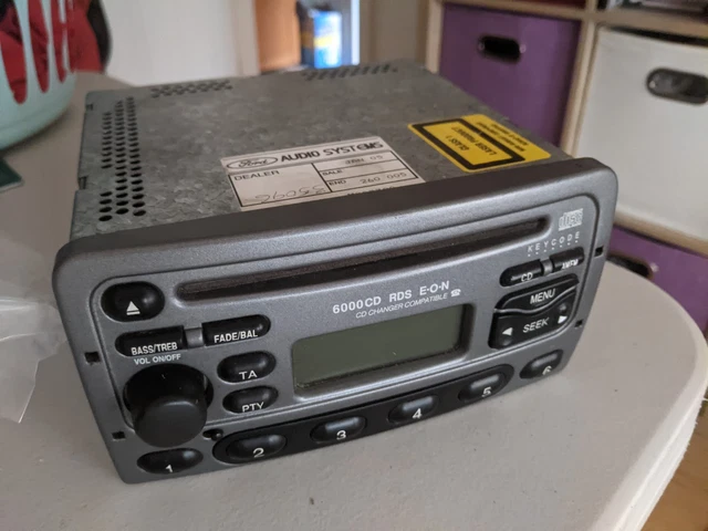 FORD TRANSIT FOCUS Mk1 6000Cd Radio Stereo Cd Player Unit £21.52 ...