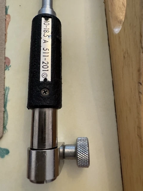 BRAND MITUTOYO 10-18.5MM MPN A 511-201 Dial Bore Gauge Small Holes ...