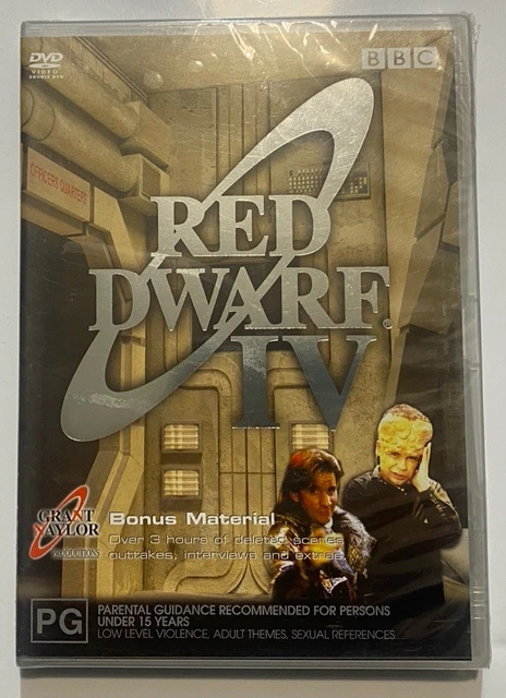 RED DWARF IV DVD Season 4 TV Show Series Sci Fi Region 4 PAL Brand New ...