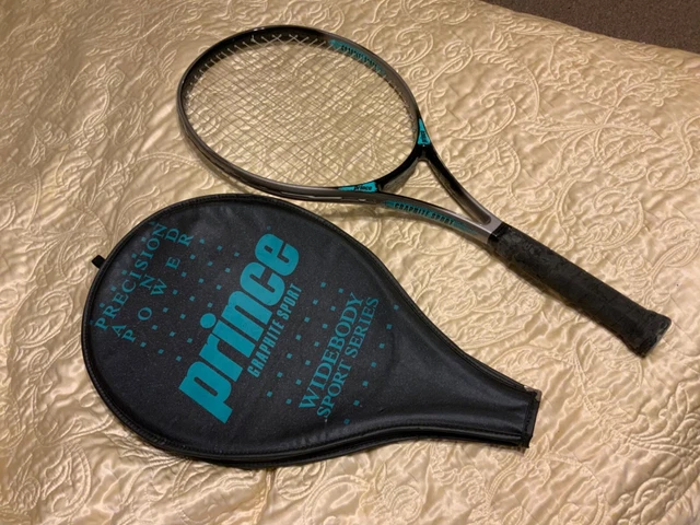 PRINCE GRAPHITE SPORT Widebody Power Tennis Racket No. 3 Grip 4 3/8 ...