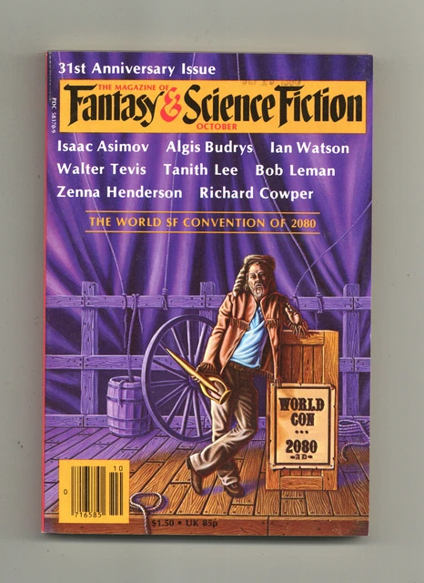 MAGAZINE OF FANTASY and Science Fiction Vol. 59 #4 VF+ 8.5 1980 £7.41 ...