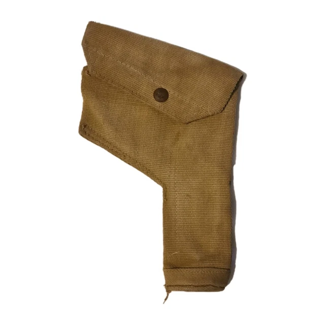 BRITISH ARMY WW2 1937 Pattern Webbing MECo 1943 Dated Pistol Holster 37 ...