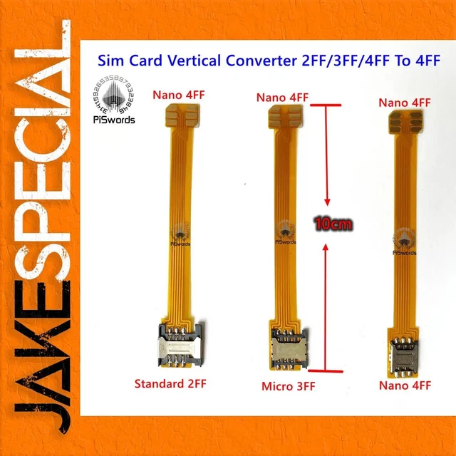 SIM CARD ADAPTER Set for 2FF 3FF 4FF Sizes EUR 26,39 - PicClick FR