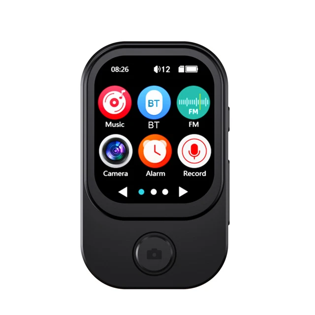 32GB BLACK MP3 Music Player With Camera 2.01in Touchscreen Metal Frame ...