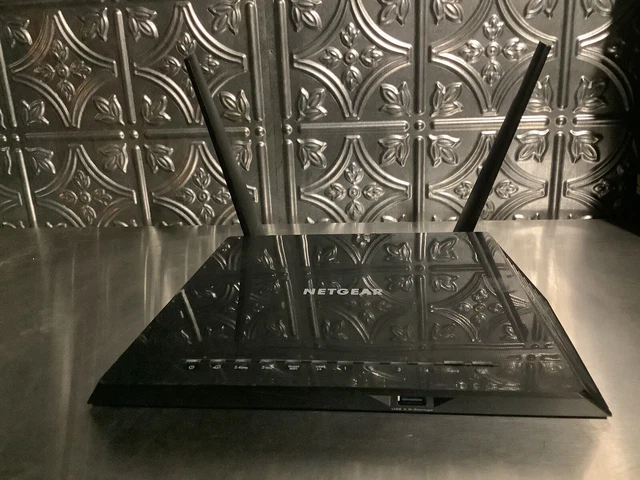 NETGEAR AC2600 Dual Band Smart Wi-Fi Router, (R7450) Nighthawk Untested ...