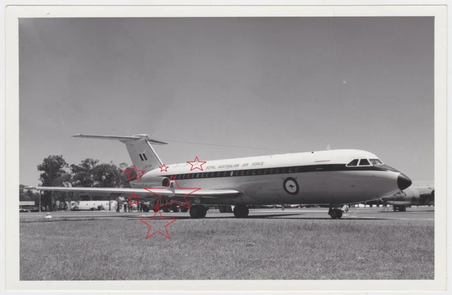 OLD PHOTO OF RAAF Royal Australian Air Force Prime Ministers VIP Jet ...