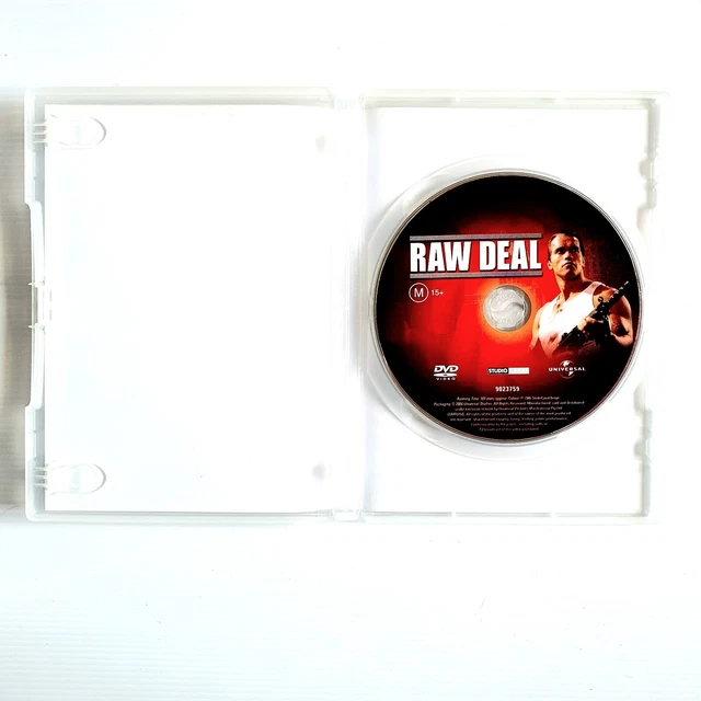 RAW DEAL DVD 1986 Action Classic, Arnold Schwarzenegger, Region 2/4 ...