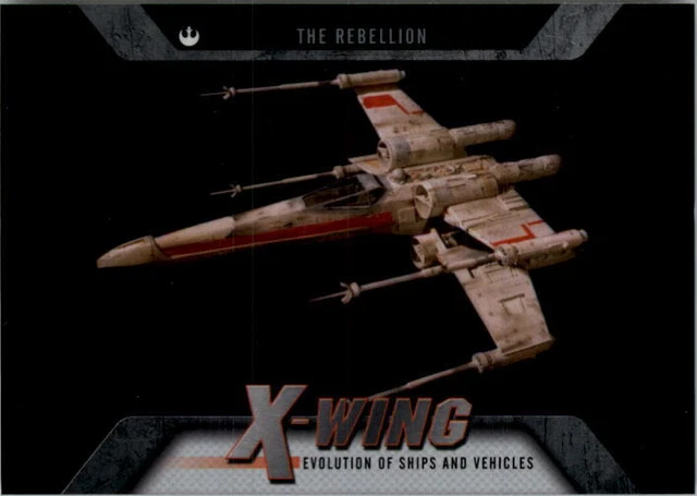 2016 STAR WARS Evolution Evolution of Vehicles and Ships Card #EV3 X ...