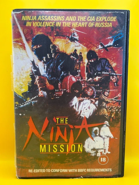 THE NINJA MISSION Ex-Rental VHS £6.52 - PicClick UK