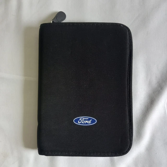 GENUINE FORD DOCUMENT Wallet Zip Folder Owners Manual Handbook Service ...