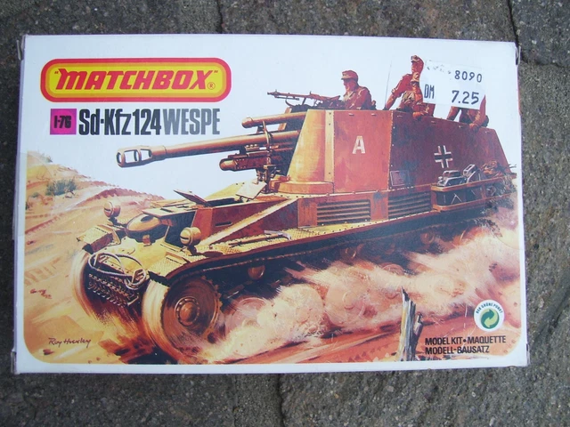 MODELLBAUSATZ SD - Kfz 124 Wespe von Matchbox - Neu! EUR 17,90 ...