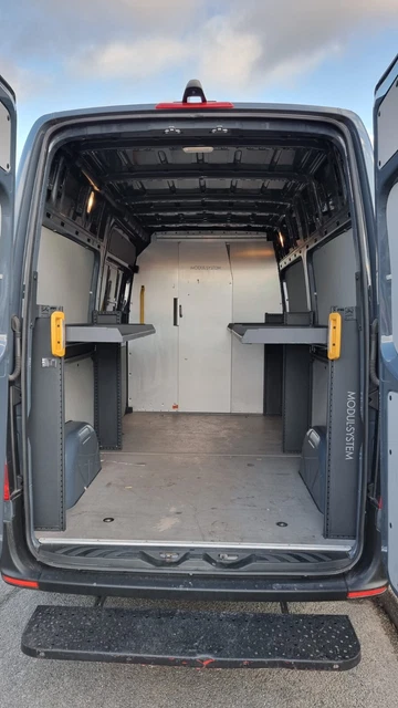 MODUL-SYSTEM VAN RACKING setup + Bulkhead Mercedes Sprinter £123.00 ...