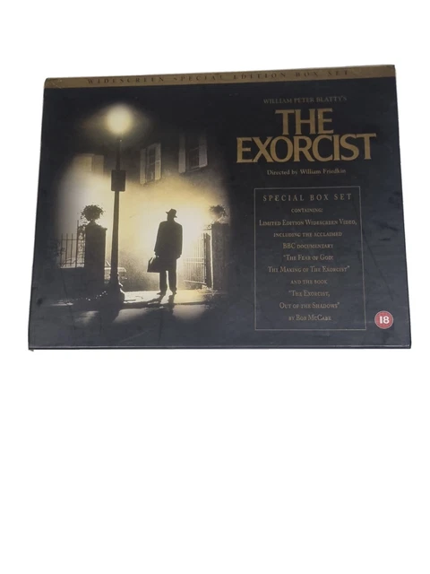 VHS HORROR FILM classic the exorcist Widescreen Special Edition Box Set ...