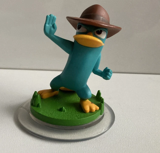 DISNEY INFINITY AGENT P Perry The Platypus Phineas & Ferb Figure INF ...