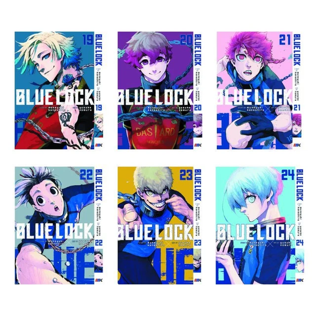 MANGA BLUE LOCK English Version Anime Comic Volume 1-24 Yusuke Nomura ...