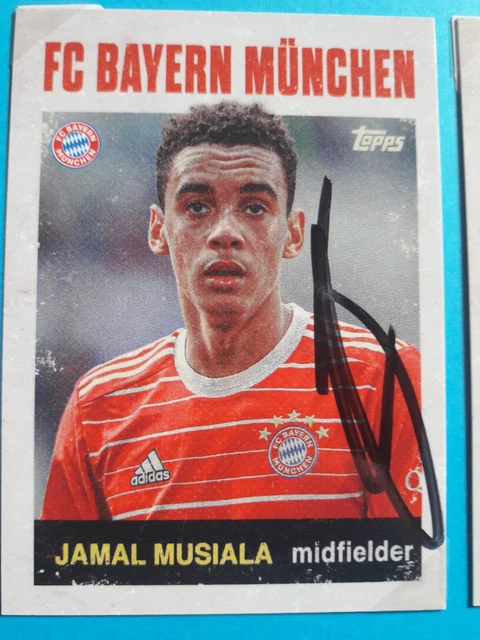 JAMAL MUSIALA FC Bayern Munich DFB World Cup 2022 TOPS USA TOUR top ...