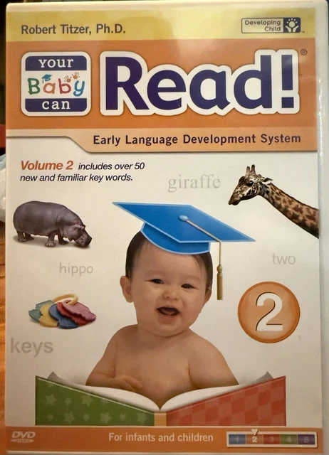 YOUR BABY CAN Read, V 1,2,4,rev -Robert Titzer Ph.D., DVD, PreOwned, Full Screen $27.35 ...