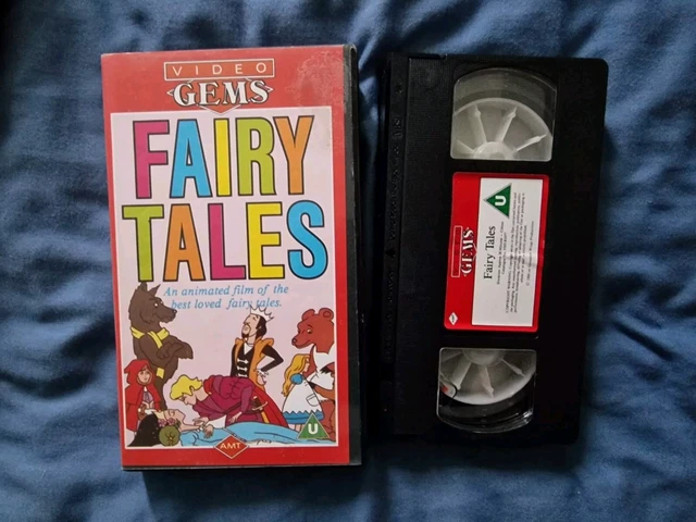 RARE - FAIRY Tales - Animated Film - Video Gems - PAL VHS Video Tape ...