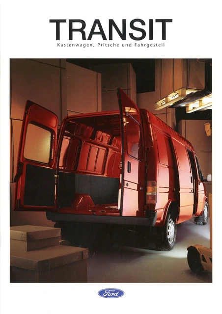FORD TRANSIT BOX car flatbed chassis brochure 1994 1/94 D brochure £9. ...