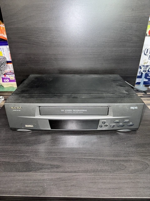 MATSUI VX1108 VCR VHS Video Cassette Record Player £28.99 - PicClick UK
