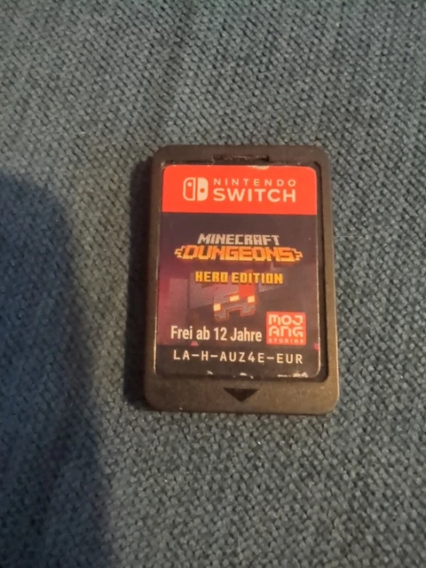 MINECRAFT DUNGEONS HERO Edition Switch Cart Only - Free P&P £16.49 ...