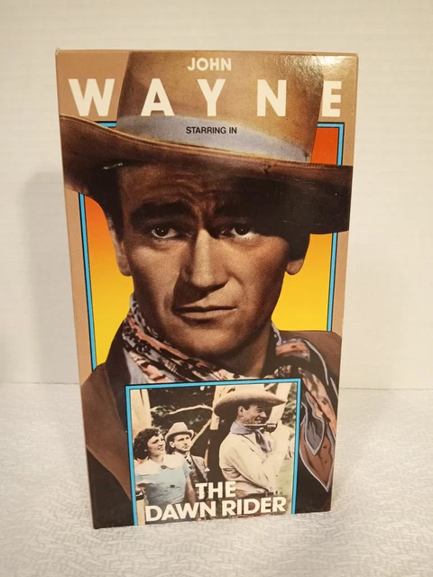JOHN WAYNE VHS The Dawn Rider 1935 £3.88 - PicClick UK