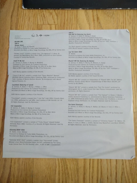 DEF SQUAD EL Nino 2LP Album Hip-Hop Rap Def Jam 314558343, 1998 1st ...