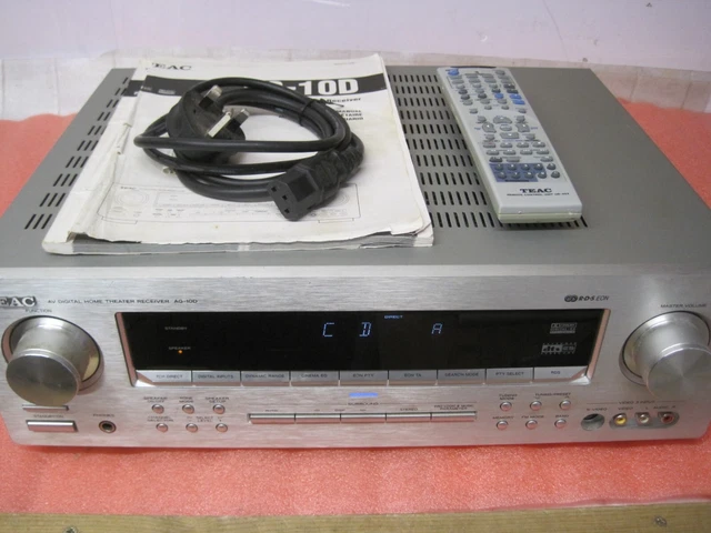 TEAC AV DIGITAL Home Theatre Receiver AG-10D £49.50 - PicClick UK