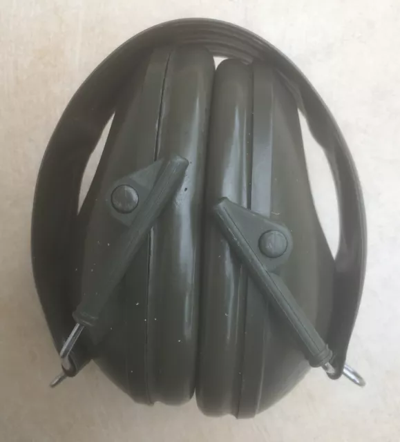 BRITISH ARMY FOLDING Peltor ear defenders £10.00 - PicClick UK