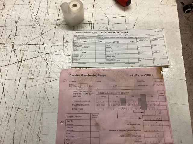 ALMEX TYPE A Bus Conductors ticket machine with case GMB £42.28 ...