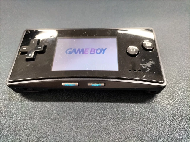 M NINTENDO GAMEBOY Micro console Black Japan $149.99 - PicClick