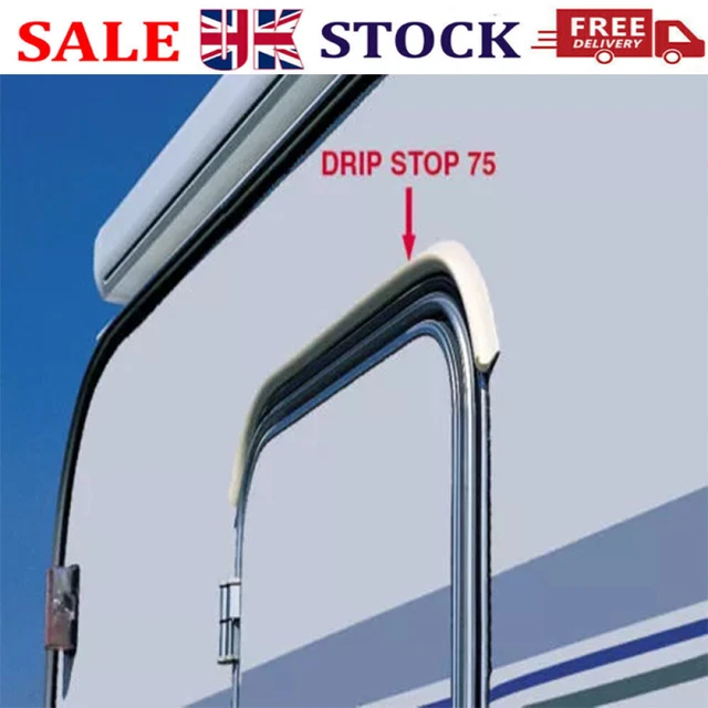 1 METRE FIAMMA DRIPSTOP Caravan Motorhome Camper Van Gutter Rain Guard ...